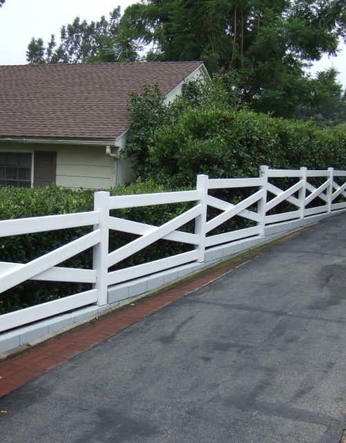 Rustic Charm & Modern Elegance: Vinyl Ranch Rail Fences - GNG